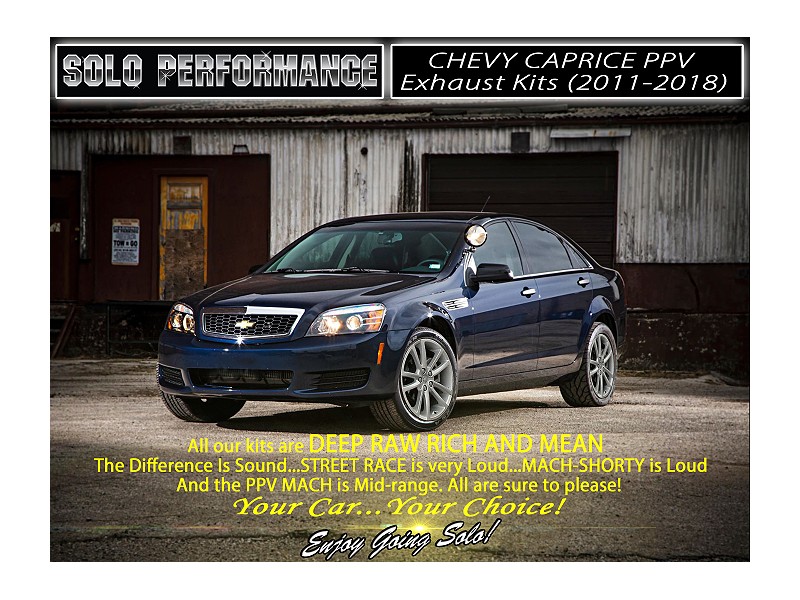 2011- 2018 Caprice PPV 3" Street-Race CAT Back Exhaust Kit (994001-SL)