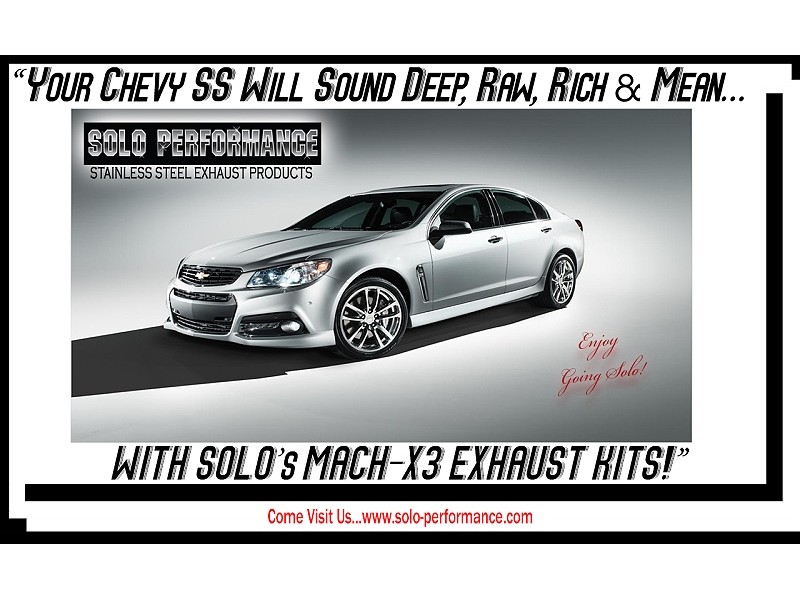 2014- -2018 Chevy SS 3” Cat-Back Exhaust Kit Chevy SS (993987-SL)