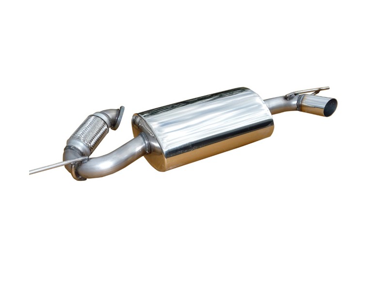 2007-2015 Side Exit CAT Back Exhaust System Smart Car 451 (996767-SL)