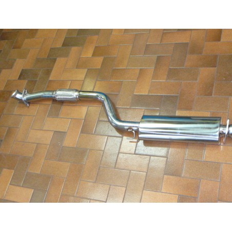 2006-2009 SQR-2 Rear Center Dual CAT Back Exhaust Kit Pontiac Solstice ...