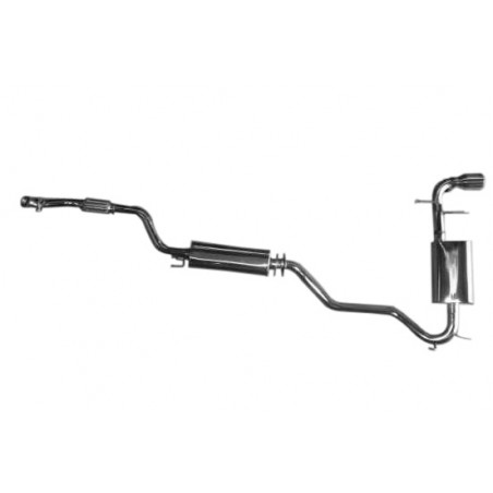 2006-2009 N/A Single CAT Back Exhaust Kit Pontiac Solstice 2.4L (994105-SL)